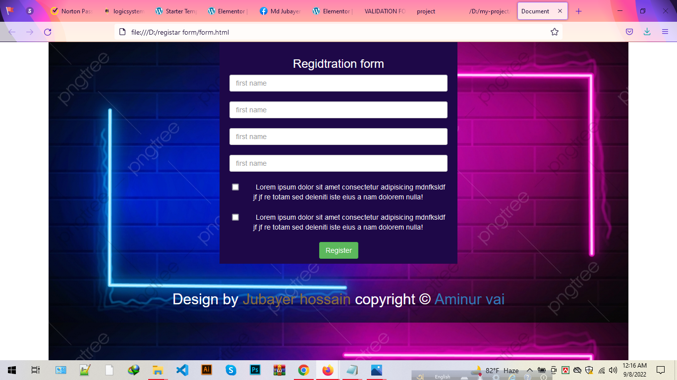 Jubayer POrtfolio site